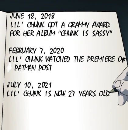 The Timeline of Lil' Chunk | The JH Movie Collection's Official Wiki ...
