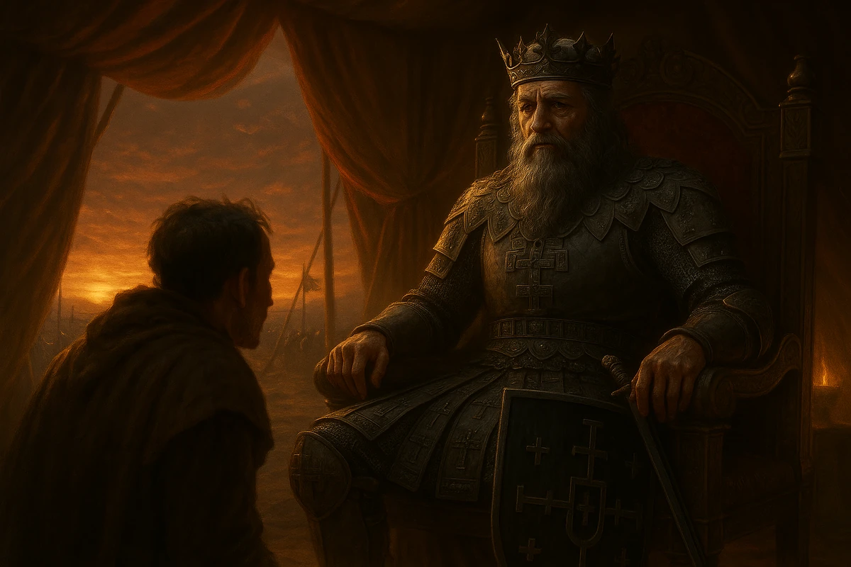 Godfrey of Bouillon (character) | The King of Light Wiki | Fandom
