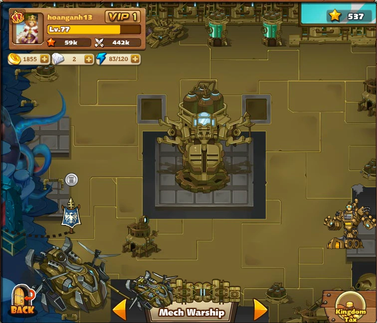 Mech Warship | The King of Towers Wiki | Fandom