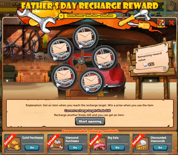 Father's Day Recharge Reward | The King of Towers Wiki | Fandom