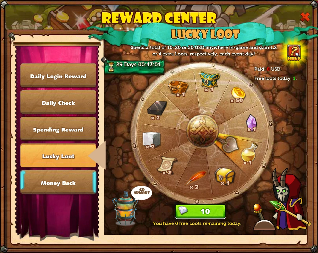 Lucky Loot | The King of Towers Wiki | Fandom