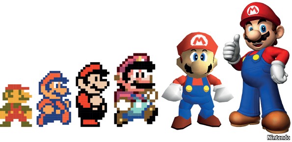 Super Mario Bros 1985 Characters