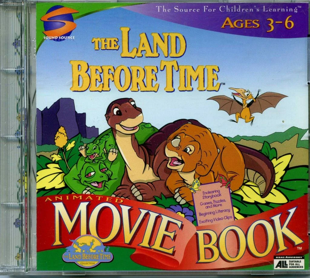 The Land Before Time Animated Moviebook | The Land Before Time Archive ...