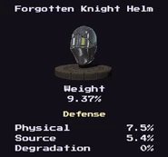 Forgotten Knight Set | The Last Hero of Nostalgaia Wiki | Fandom