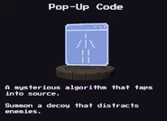 Pop-Up Code | The Last Hero of Nostalgaia Wiki | Fandom
