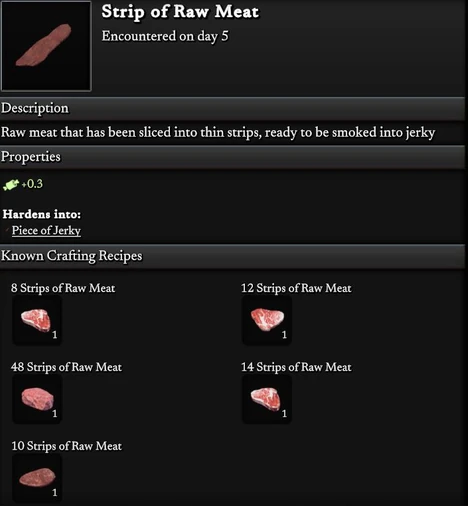 Strip of Raw Meat | The Last Plague: Blight Wiki | Fandom