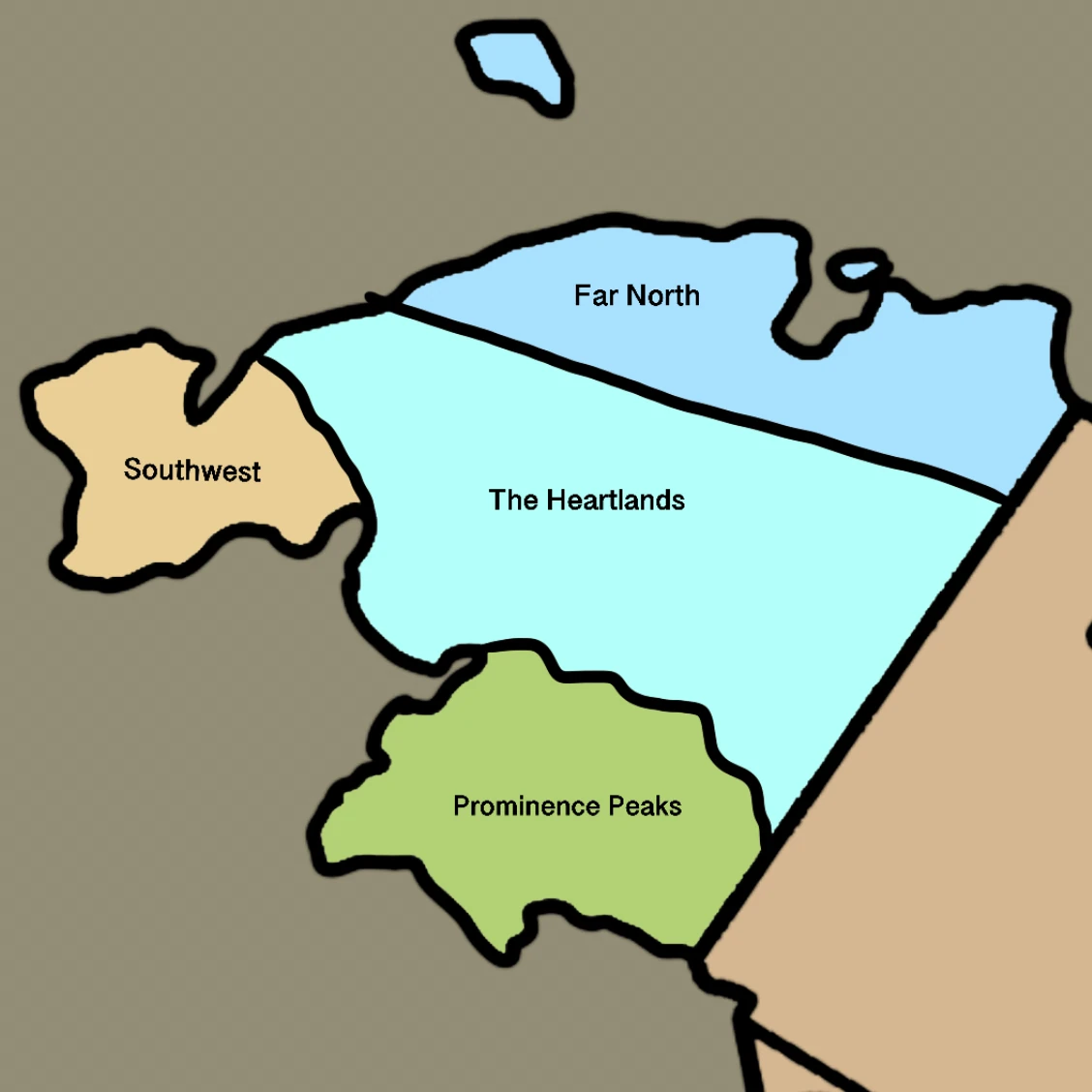 Regions of the Last Frontier | The last frontier Wiki | Fandom