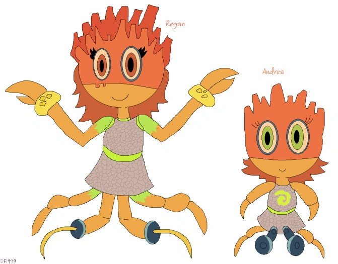 Regan & Andrea | The Leader Wizards Wiki | Fandom