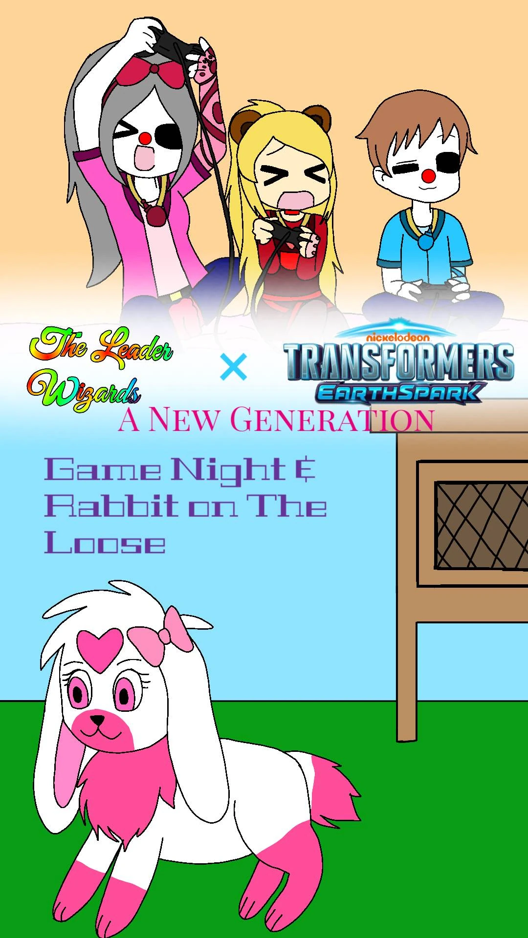 Game Night & Rabbit on The Loose | The Leader Wizards Wiki | Fandom