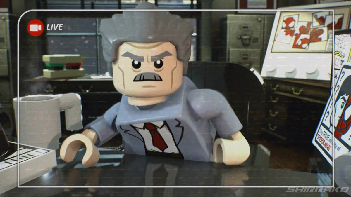 J. Jonah Jameson | The Lego Adventure Stories Wiki | Fandom