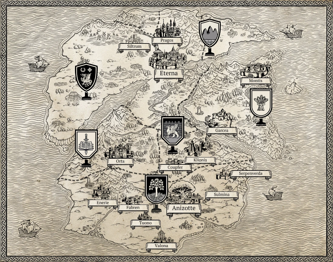 The Blessed Arknian Empire | The Life and Suffering of Sir Brante Wiki ...