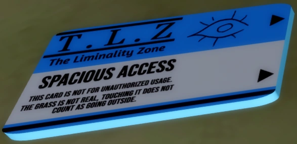 Spacious Keycard | The Liminality Zone Wiki | Fandom