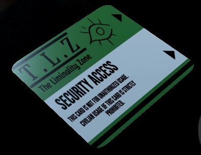 Security Keycard | The Liminality Zone Wiki | Fandom