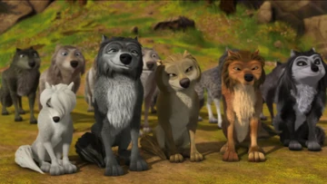 Lion King As Wolves