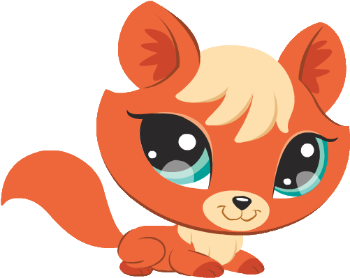 how to draw a lps fox