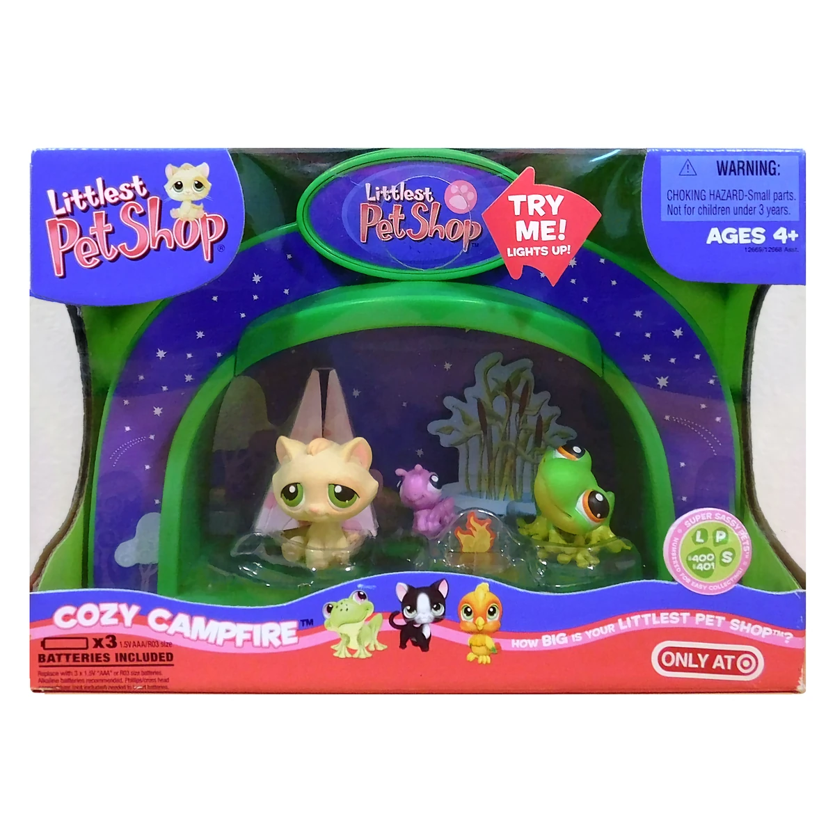 Cozy Campfire Light-Up Dome/Gallery | Littlest Pet Shop Collector's ...