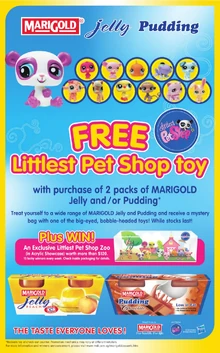 MARIGOLD Jelly and Pudding Promotion | Littlest Pet Shop Collector's ...