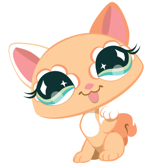 how to draw lps cat step by step