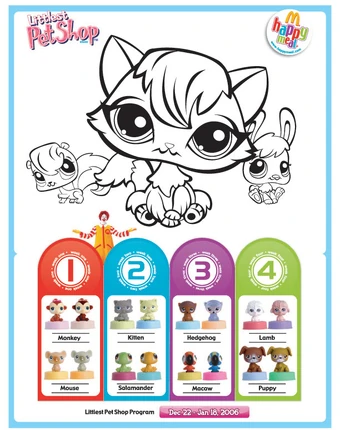 littlest pet shop monkey coloring pages