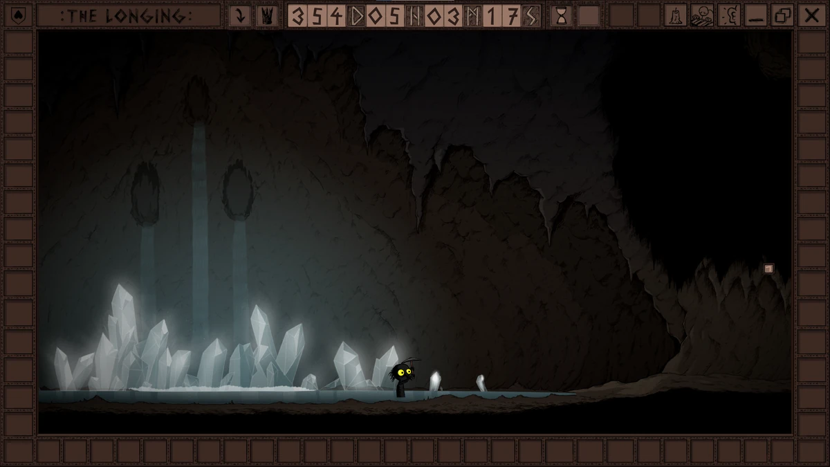 White Crystal Waterfall Cave | The Longing Wiki | Fandom