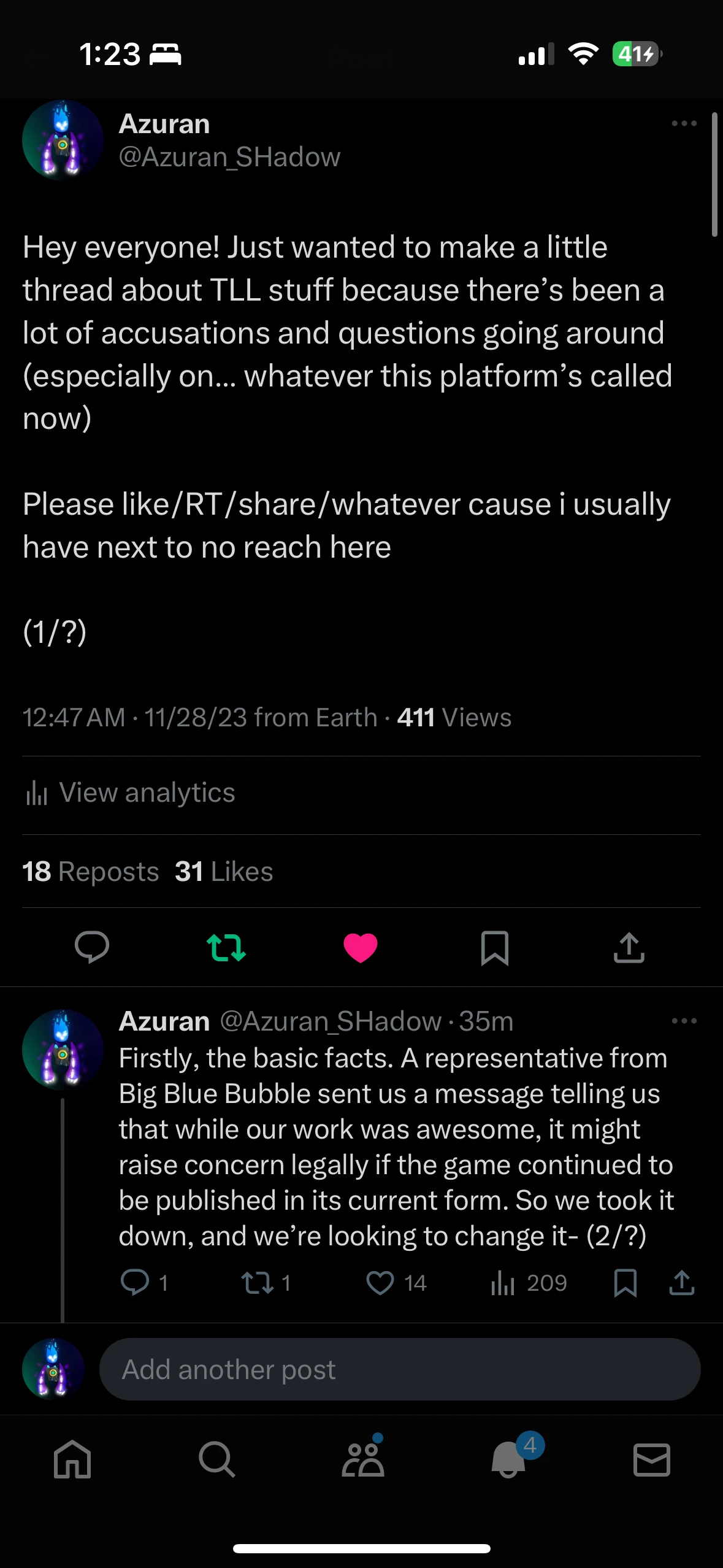 The BBB/TLL Situation | The Lost Landscapes Wiki | Fandom