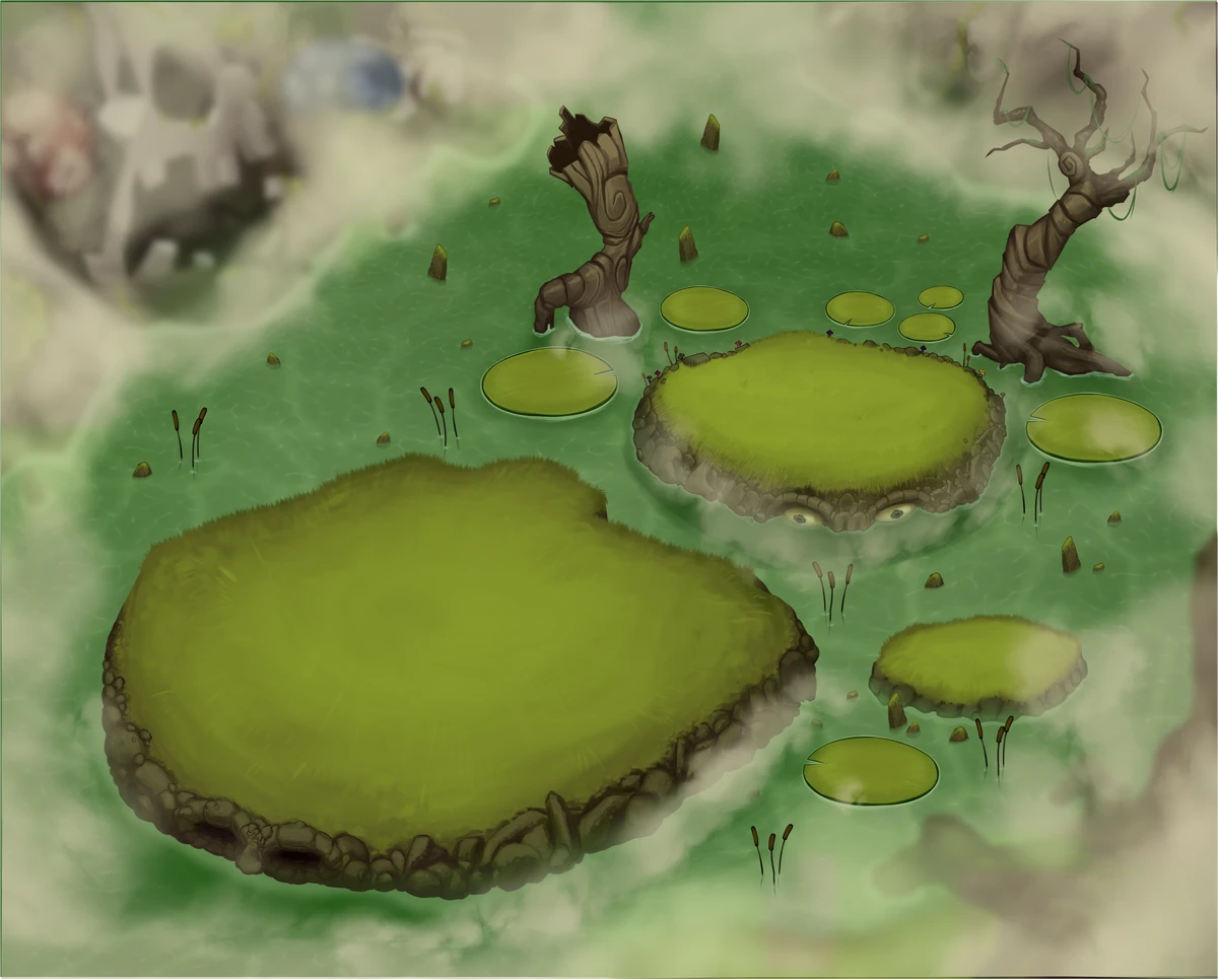 Вечнозелено блато | The Lost Landscapes Wiki | Fandom