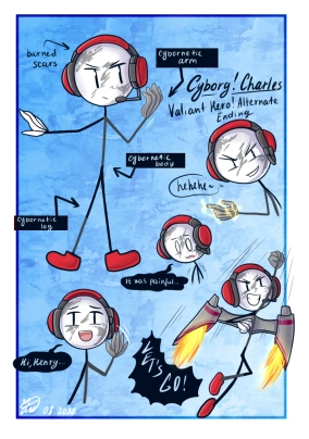 Cyborg! Charles Calvin | The Loud House: Multiverse Wiki | Fandom