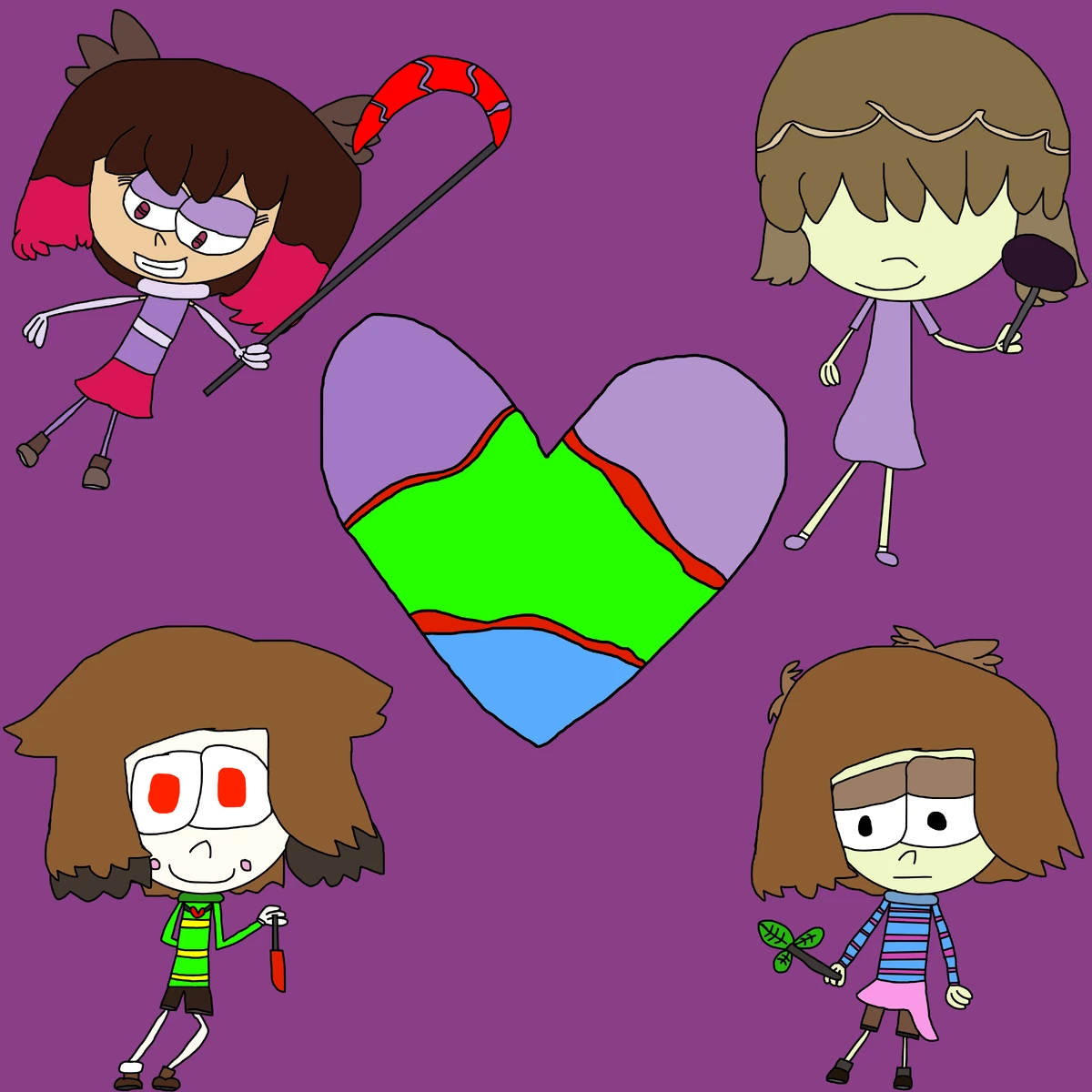 Frisk Dreemurr's Gallery | The Loud House: Multiverse Wiki | Fandom