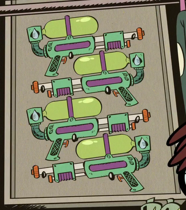 Lisa's water guns | The Loud Pets Wiki | Fandom