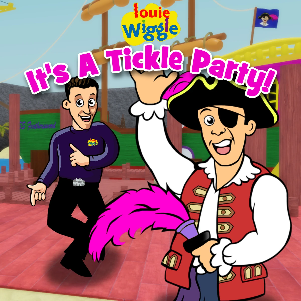 It S A Tickle Party Single The Louie Wiggle Wiki Fandom