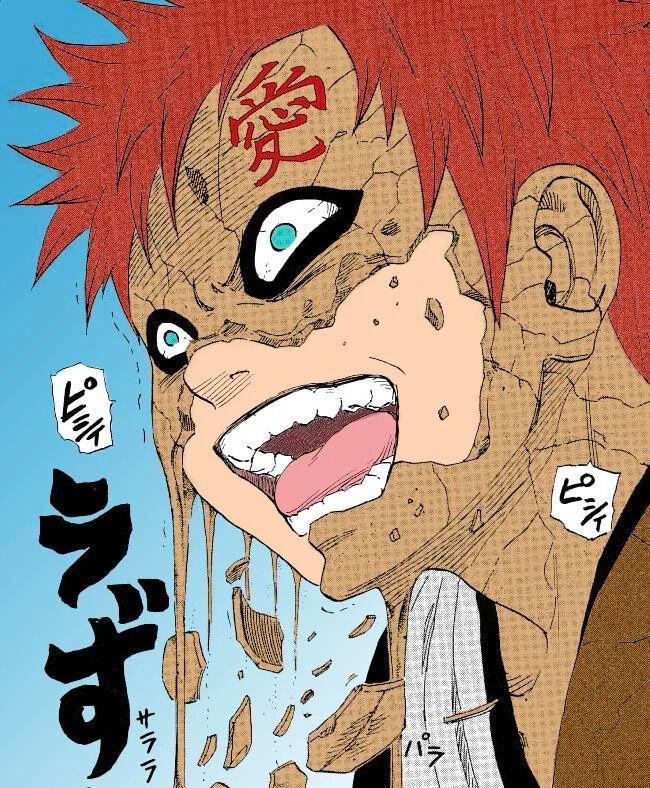 shukaku gaara coloring pages