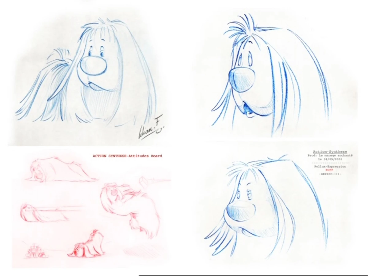 Dougal (2005 reboot)/Design Evolution | The Magic Roundabout Wiki | Fandom