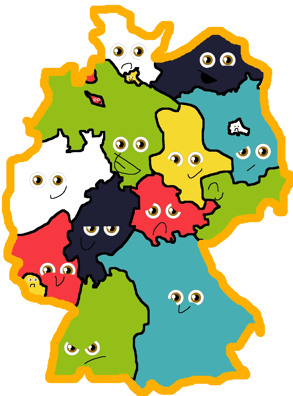 German States | The Many Yappings of Australia Wiki | Fandom