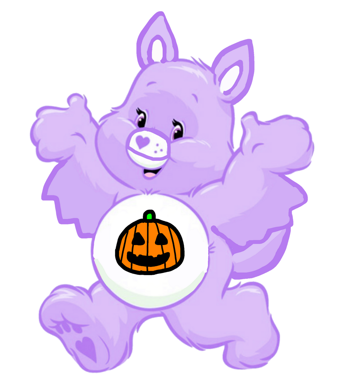 Spooky Heart Bat The Mario And Care Bears Wiki Fandom