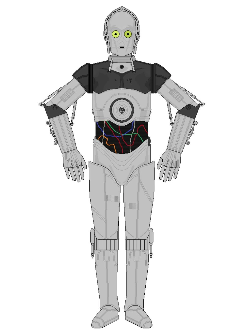 Protocol Droid | The Masked Music Star Wiki | Fandom