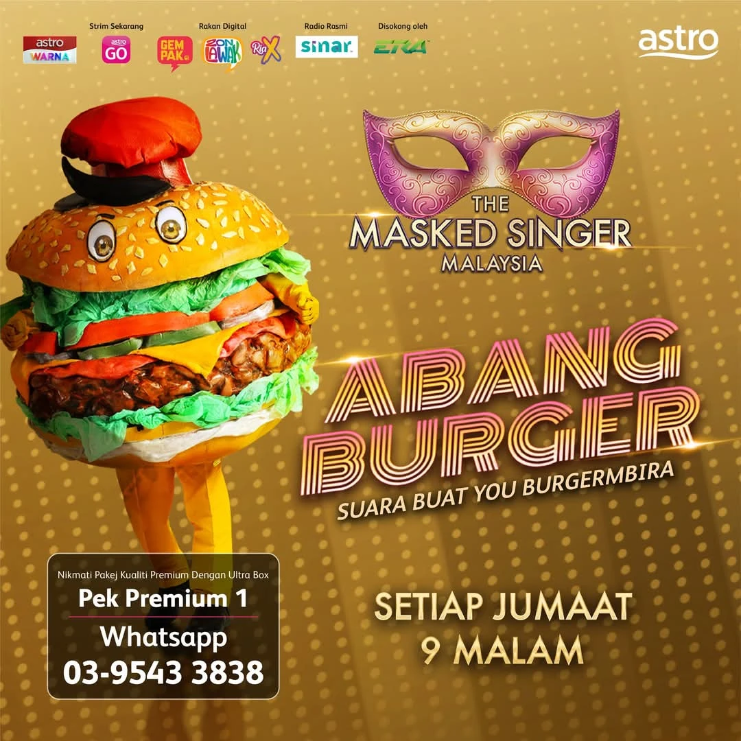 Abang Burger | The Masked Singer Wiki | Fandom