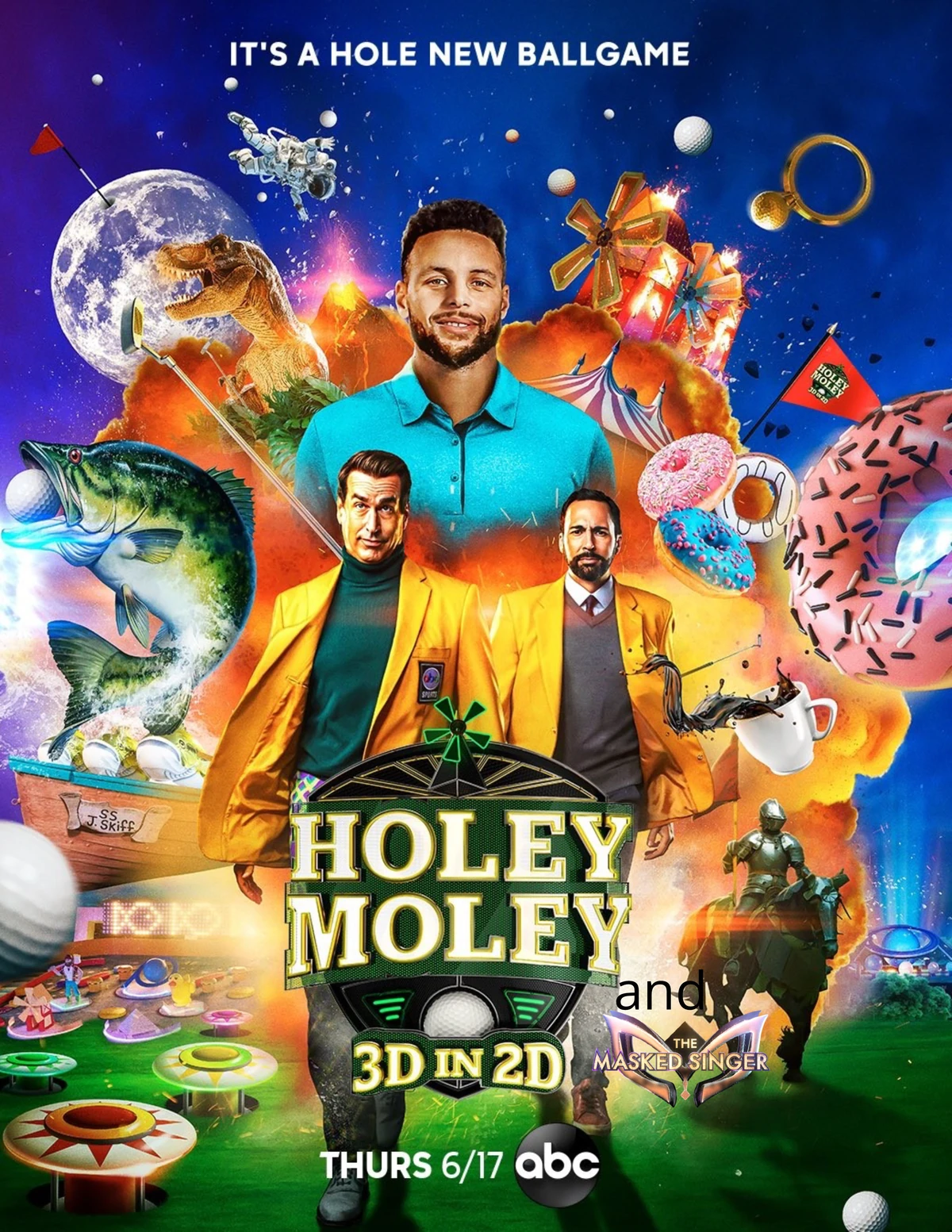 User blog:Alannah Florida/Holey Moley and The Masked Singer Season 3 (My Way) | The Masked ...