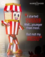 Popcorn (AU) | The Masked Singer Wiki | Fandom