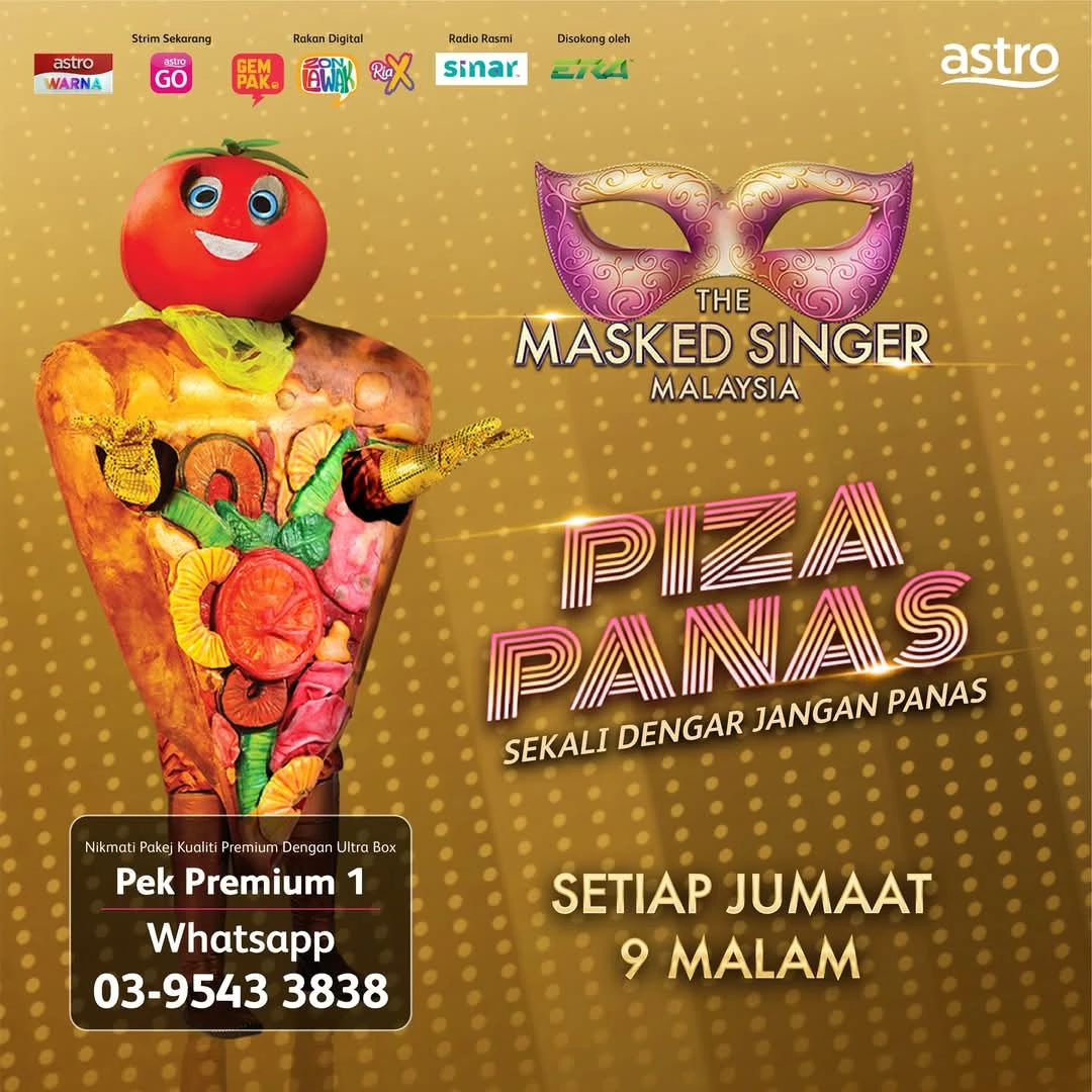 Piza Panas | The Masked Singer Wiki | Fandom