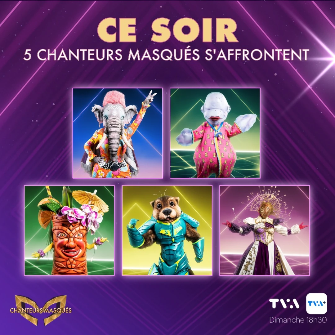 Ép 01. Découvrez les 5 premiers chanteurs masqués | The Masked Singer ...