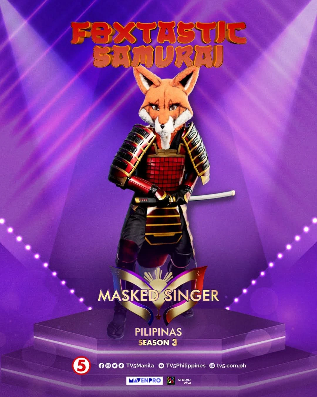 Foxtastic Samurai | The Masked Singer Wiki | Fandom