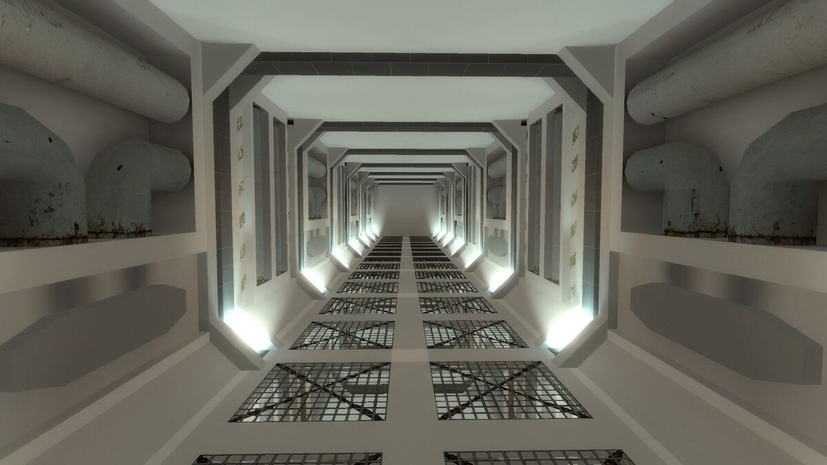Level 15 Futuristic Halls Backrooms Mastodonic Database Wiki