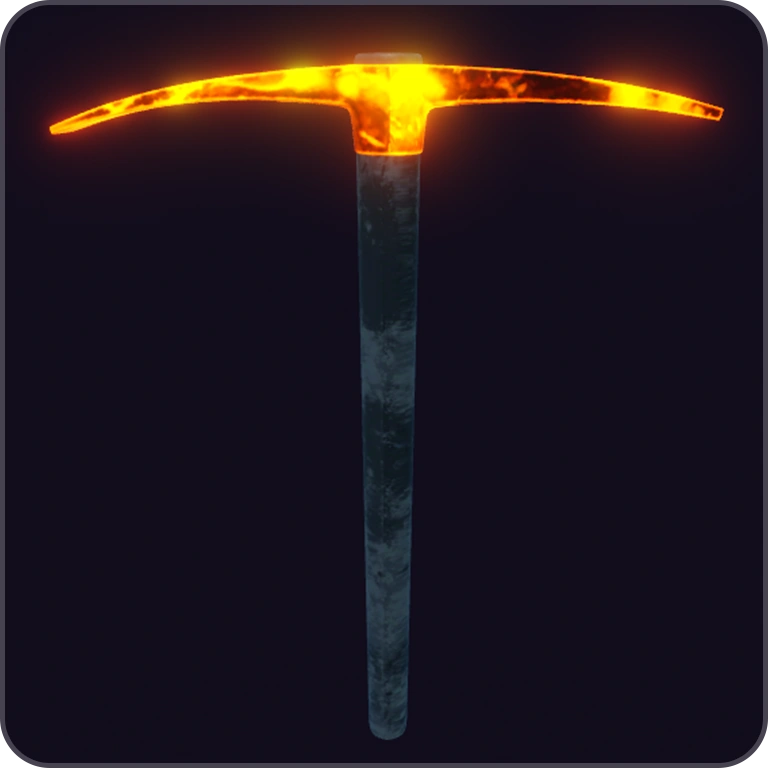 Solarium Pickaxe | The Celestial Caverns Wiki | Fandom