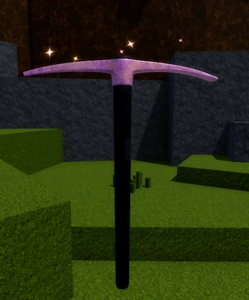 Ambrosine Pickaxe | The Celestial Caverns Wiki | Fandom