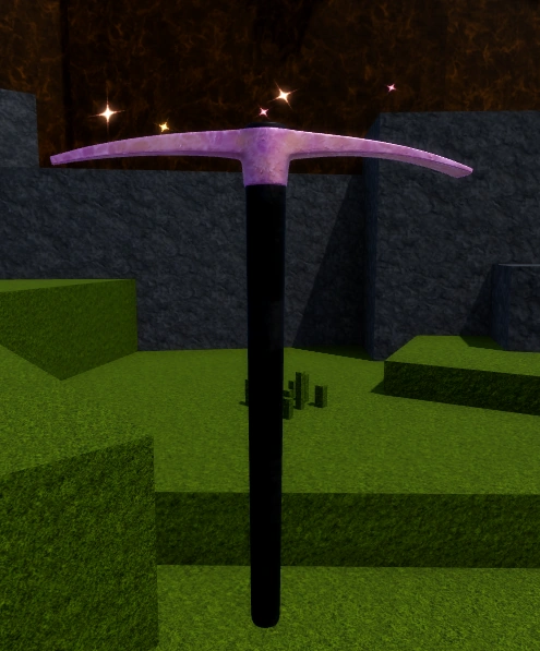 Ambrosine Pickaxe | The Celestial Caverns Wiki | Fandom
