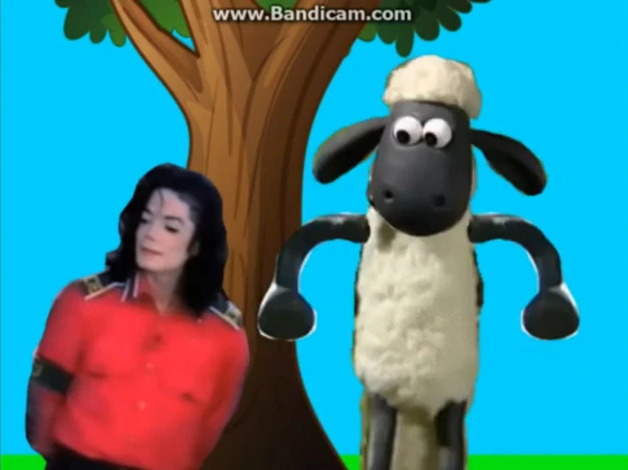 Shaun's First Walk | The Michael Jackson And Shaun The Sheep Series ...