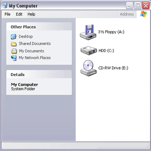 My Network Places Icon Xp