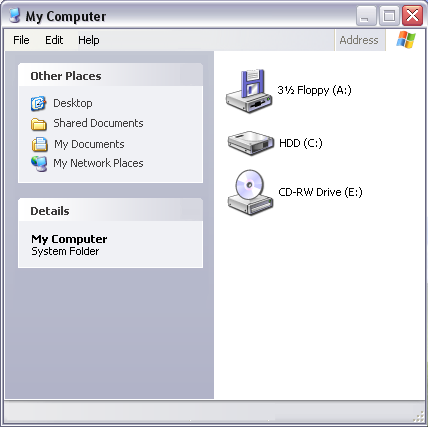 My Computer | The Microsoft Windows XP Wiki | Fandom