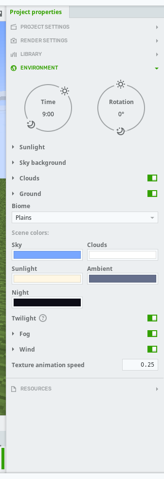 Environment | Mine-imator Wiki | Fandom