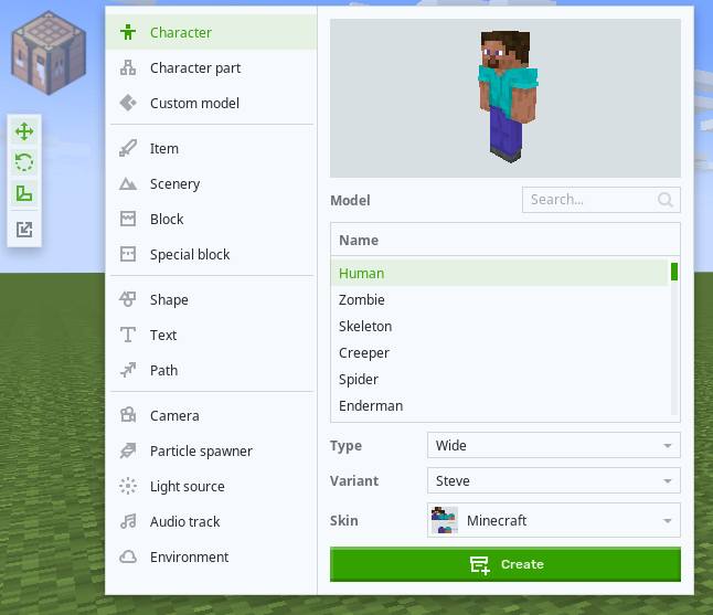 Workbench | Mine-imator Wiki | Fandom